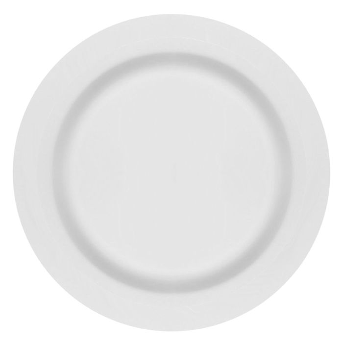 Chic Collection - 10 in. Banquet Plate (White) - 20 ct.